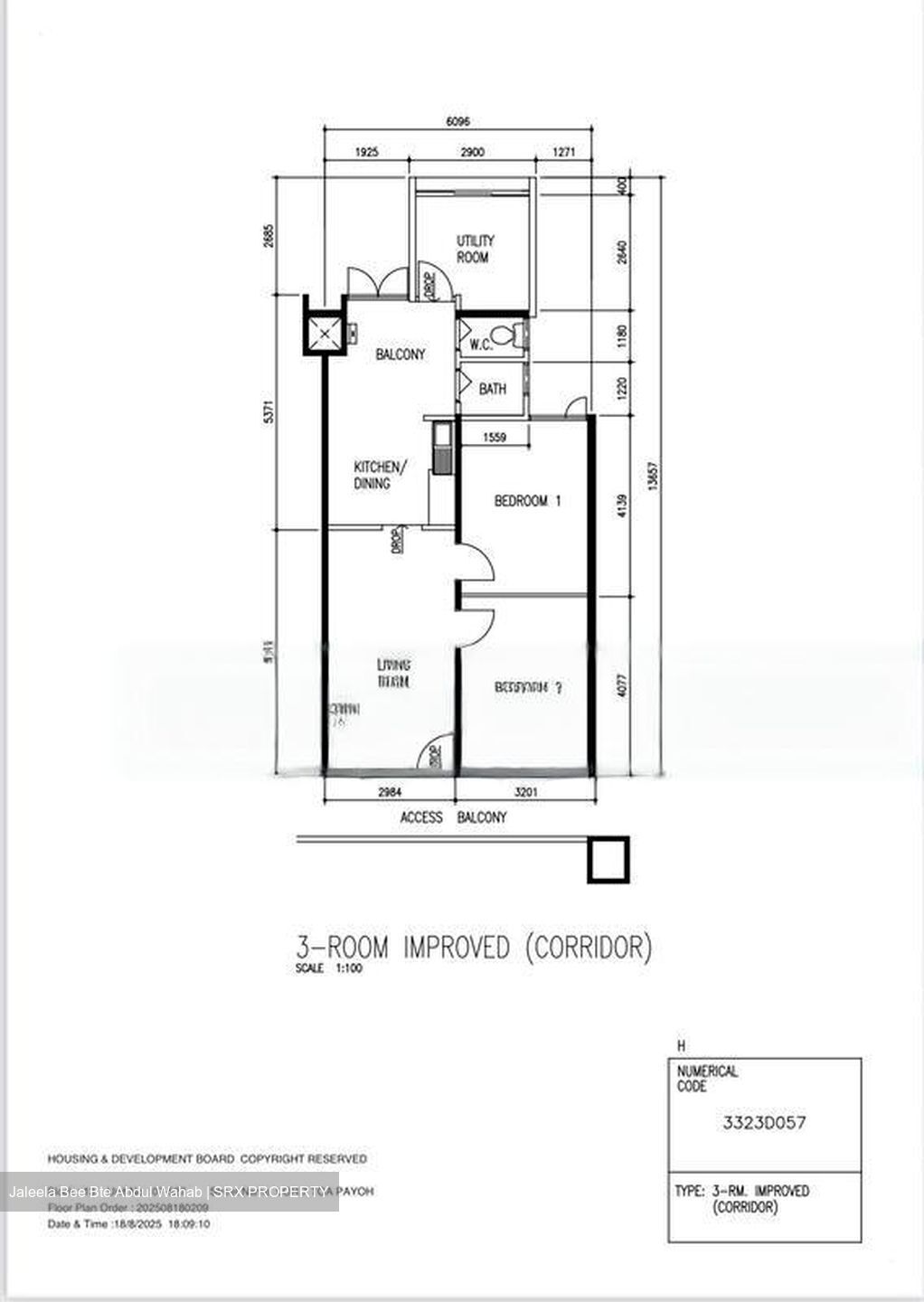 Toa Payoh Court (Toa Payoh), HDB 3 Rooms - For Sale #105935031